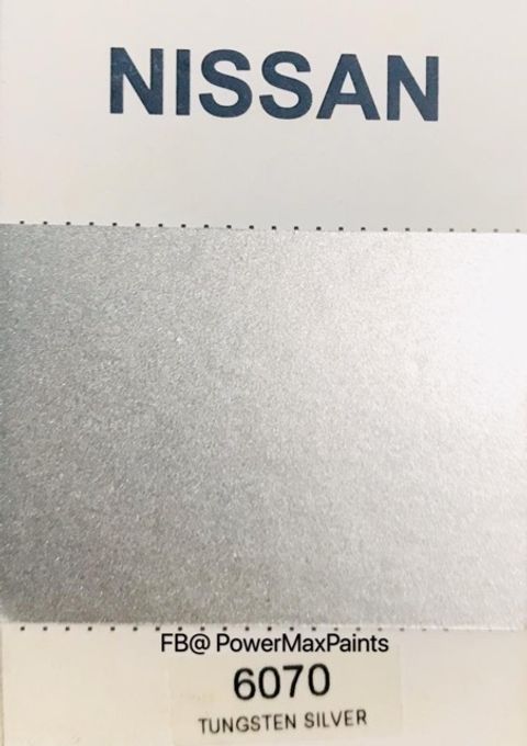 FORCE NISSAN 6070 TUNGSTEN SILVER 2K CAR PAINT – POWER MAX PAINTS SDN. BHD.