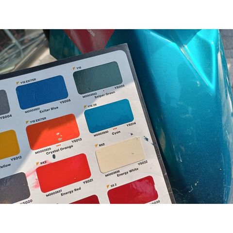 AIKKA Y5014 CYAN *** YAMAHA Y15 2K MOTOR PAINT – POWER MAX PAINTS SDN. BHD.