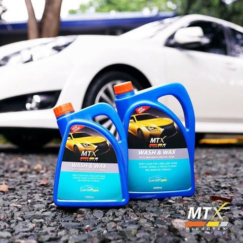 MTX MICROTEX WASH & WAX CAR SHAMPOO 2000ML – Power Max Paints Trading