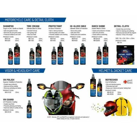 MTX BIKE PRO - HI - GLOSS WAX 250ML – POWER MAX PAINTS SDN. BHD.
