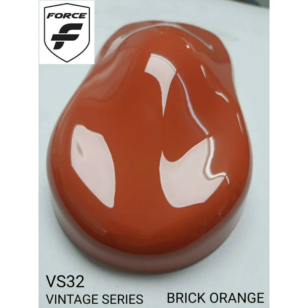 FORCE VS32 BRICK ORANGE VINTAGE SERIES 2K PAINT – POWER MAX PAINTS SDN ...