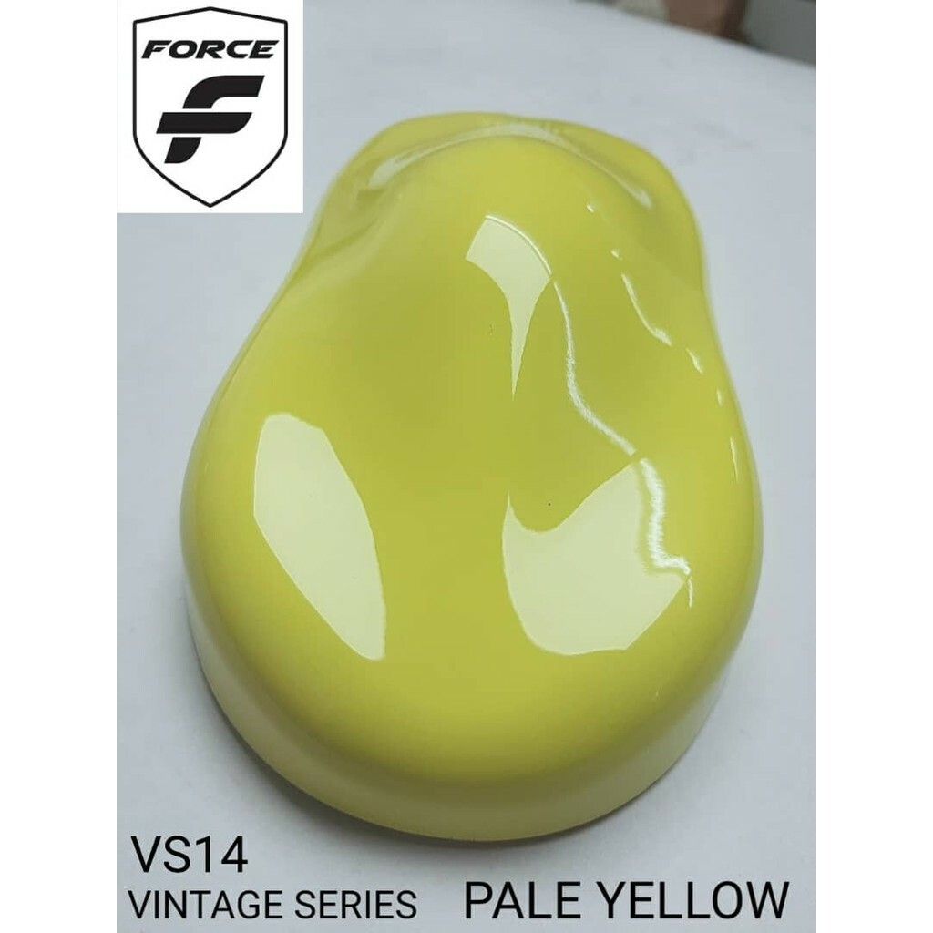 FORCE VS14 PALE YELLOW VINTAGE SERIES 2K PAINT – POWER MAX PAINTS SDN. BHD.