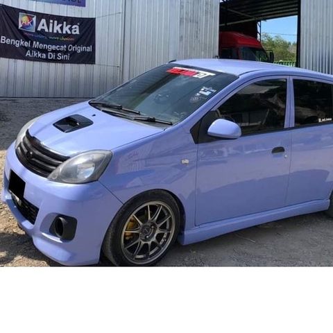 AIKKA CS134 DARK THAI BLUE OLD SCHOOL SUPREME SOLID COLOUR 2K PAINT ...