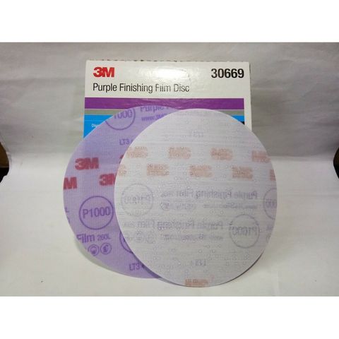 1BOX - 3M HOOKIT 6" ROUND SAND PAPER R1000 (30669) 50PCS – POWER MAX ...