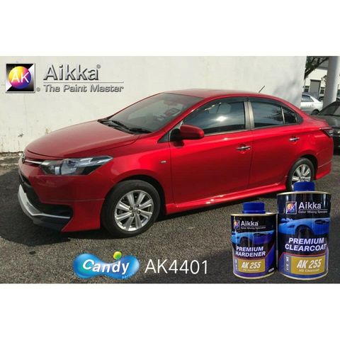 AIKKA AK4401 CANDY RED CANDY SERIES 2K CAR PAINT – POWER MAX PAINTS SDN ...