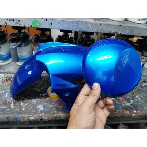 FORCE KAWASAKI 10E CANDY PLASMA BLUE ** 2K MOTOR PAINT – POWER MAX ...