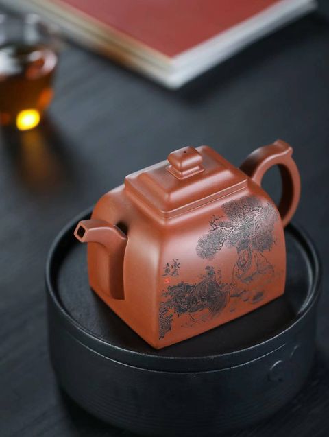 汪成友｜原礦底槽清｜印方 – 澄心紫砂｜宜興正宗紫砂壺專賣