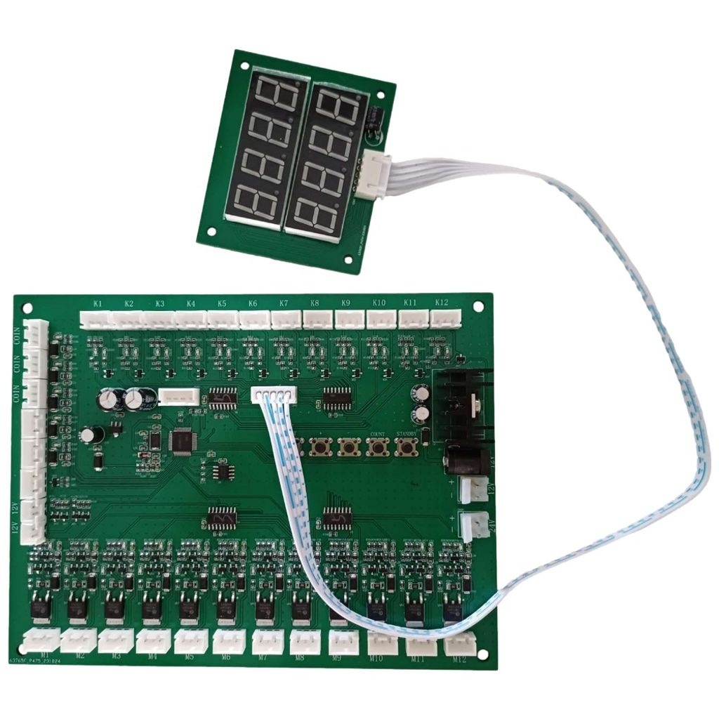 JY-12 Sensor Pulse Control Multi Channel Control Board PCB for Vending ... JY-12 Sensor Pulse Control Multi Channel Control Board PCB for Vending ...