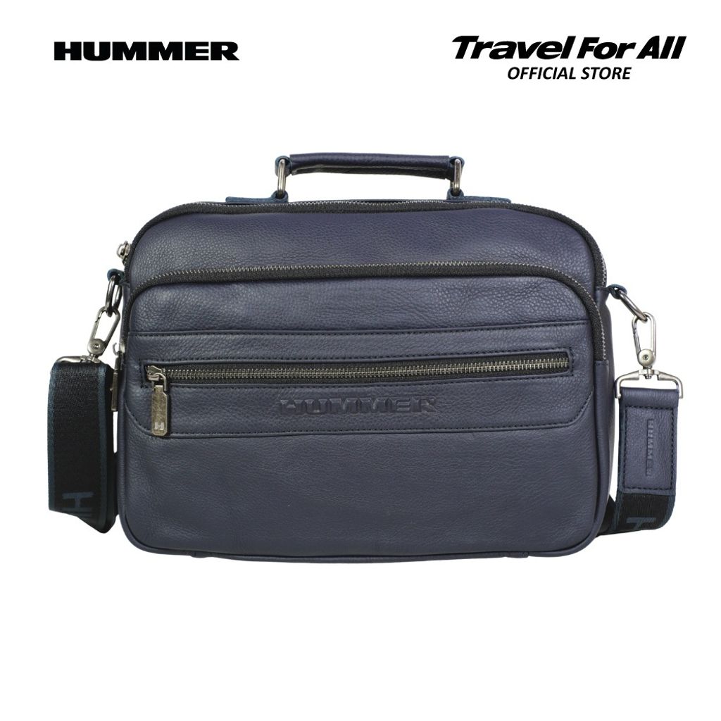 HUMMER LEATHER HORIZONTAL SLING BAG - 18131071 – Travel For All