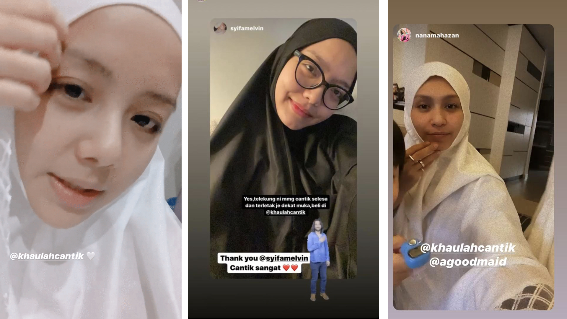 khaulah cantik : Truly Pleasing Telekung