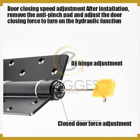 HEAVY DUTY HYDAULIC / DUMMY DOOR HINGE – Gogges Hardware Sdn Bhd
