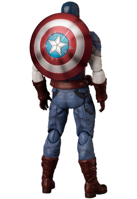 MEDICOM MAFEX No.220 Captain America Classic Suit - MCU Captain America ...