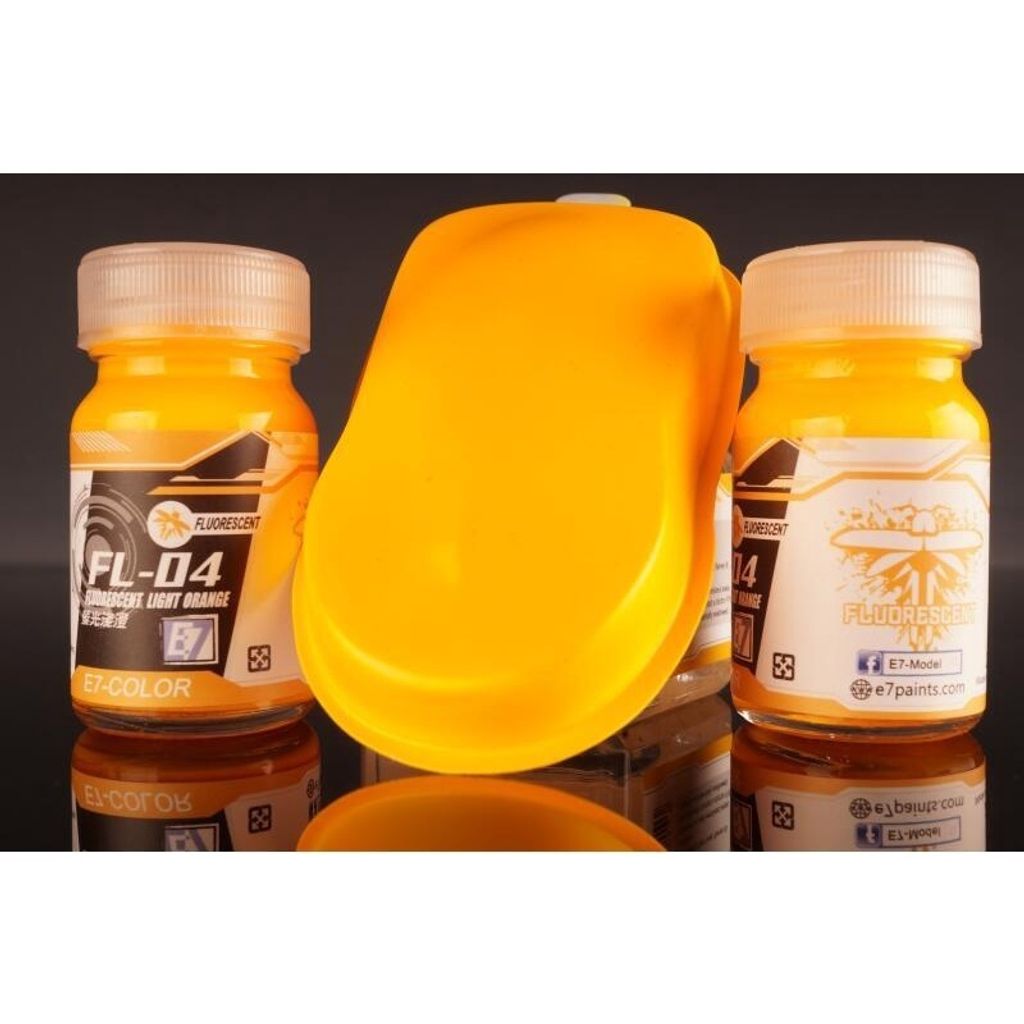 【YYZ模型工作室】E7 COLOR FL系列螢光色漆 E7模型漆 螢光色 螢光紅 螢光黃 螢光藍 螢光綠 – YYZ模型工作室 官方賣場