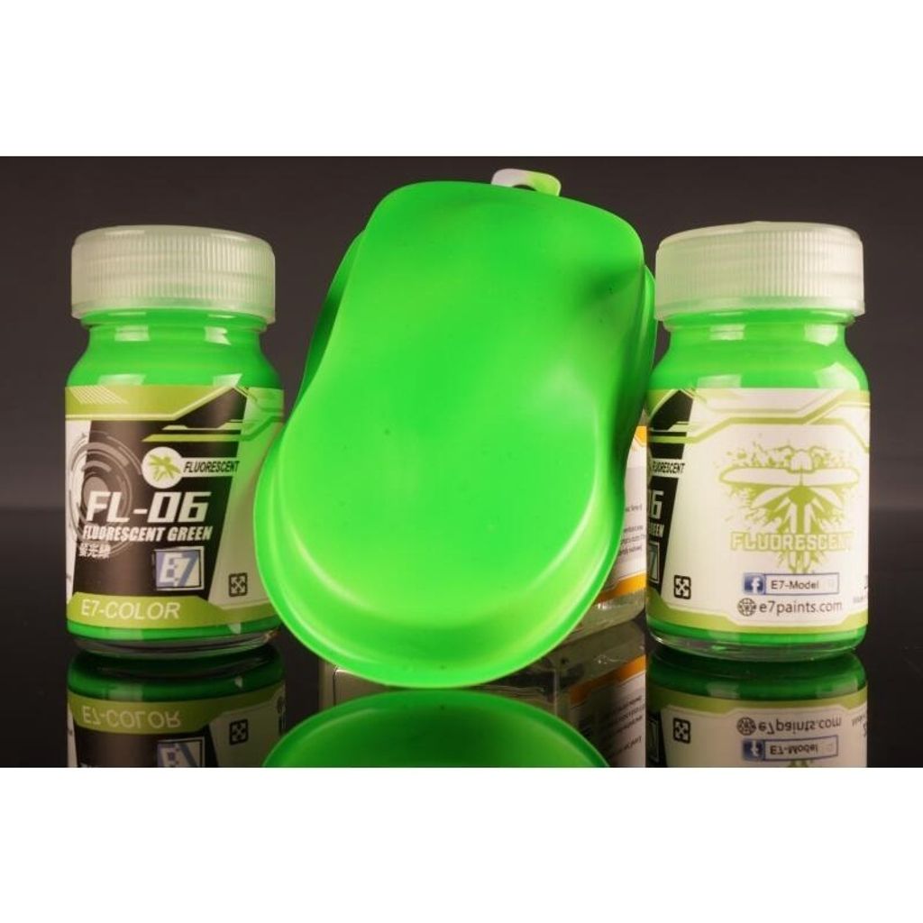 【YYZ模型工作室】E7 COLOR FL系列螢光色漆 E7模型漆 螢光色 螢光紅 螢光黃 螢光藍 螢光綠 – YYZ模型工作室 官方賣場