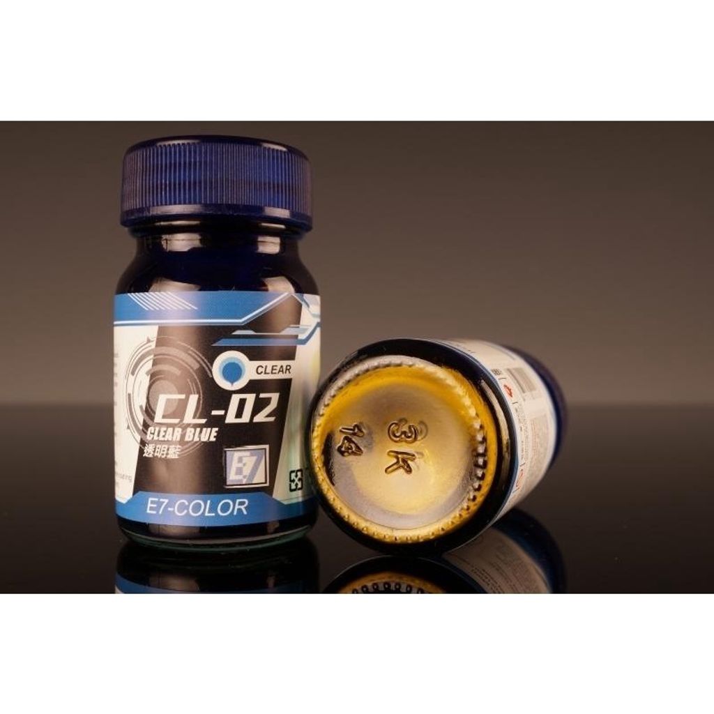 【YYZ模型工作室】E7 COLOR CL系列透明色漆 E7 model 模型漆 透明紅 透明藍 透明黃 透明綠 – YYZ模型工作室 官方賣場