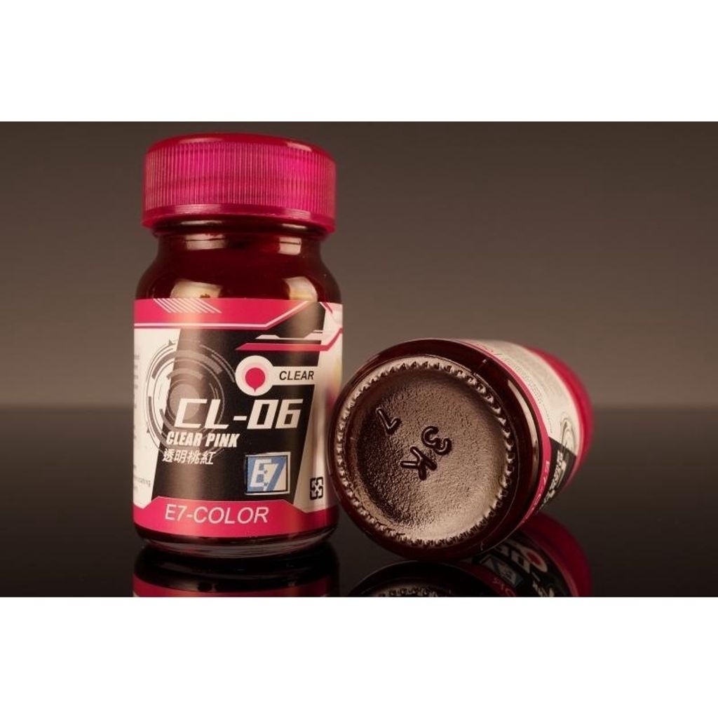 【YYZ模型工作室】E7 COLOR CL系列透明色漆 E7 model 模型漆 透明紅 透明藍 透明黃 透明綠 – YYZ模型工作室 官方賣場