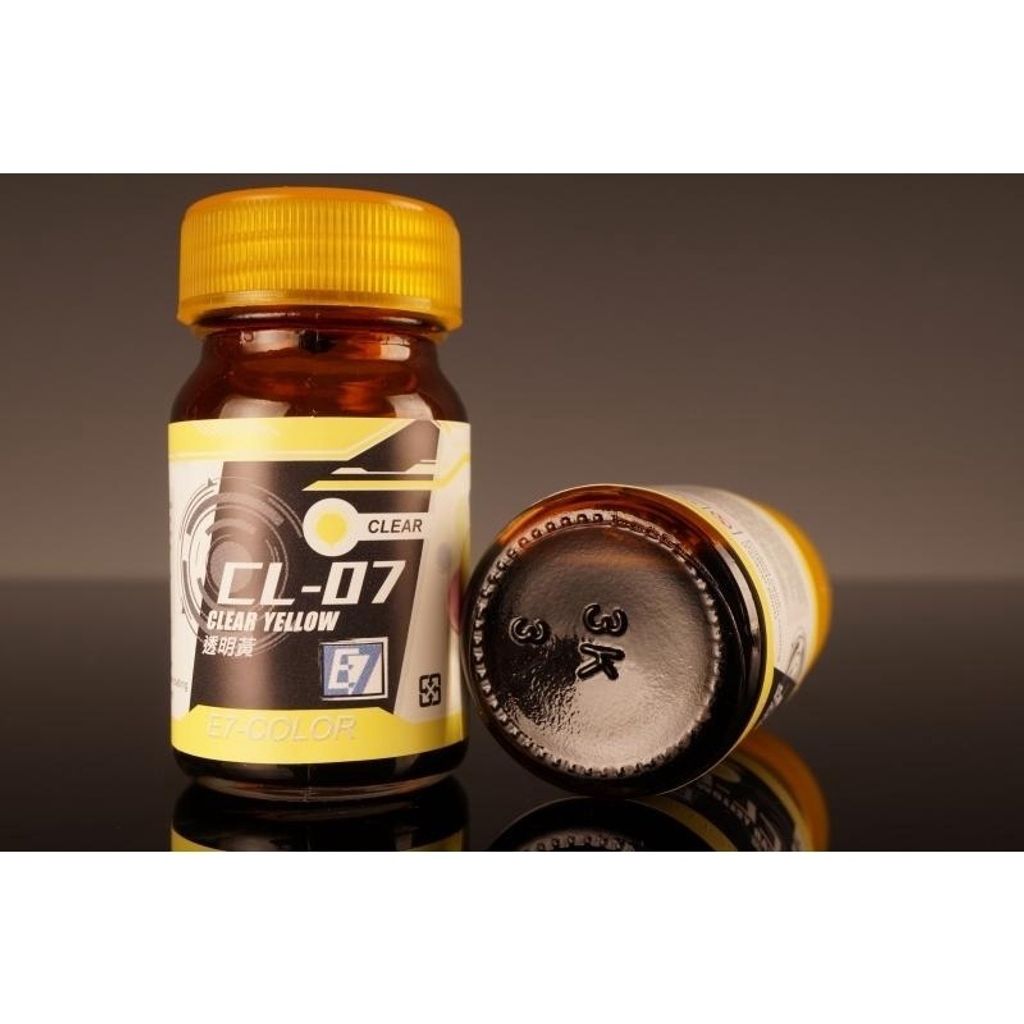 【YYZ模型工作室】E7 COLOR CL系列透明色漆 E7 model 模型漆 透明紅 透明藍 透明黃 透明綠 – YYZ模型工作室 官方賣場