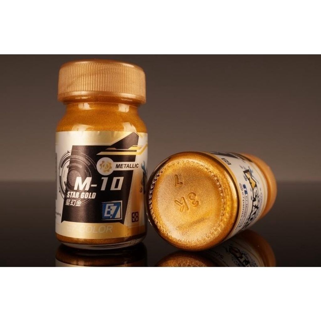 【YYZ模型工作室】E7 COLOR M系列金屬色漆 E7模型漆 閃銀 星幻金 銅 鐵黑 玫瑰金 機械鋁 – YYZ模型工作室 官方賣場