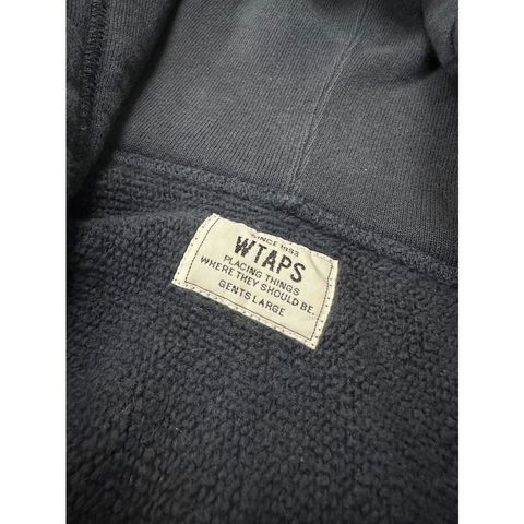 WTAPS 17SS DESIGN HOODED: OUTRIGGER 帽T 深藍色 L號 – Second Chance - Reuse shop