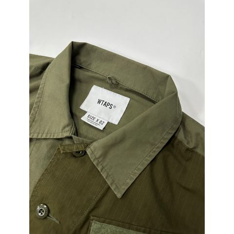 WTAPS 17AW MODULAR / SHIRT 軍綠色 M號 – Second Chance - Reuse shop