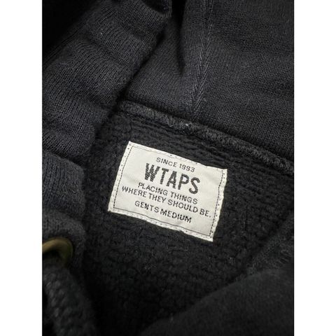 WTAPS 17SS DESIGN HOODED 帽T 黑色 M號 – Second Chance - Reuse shop