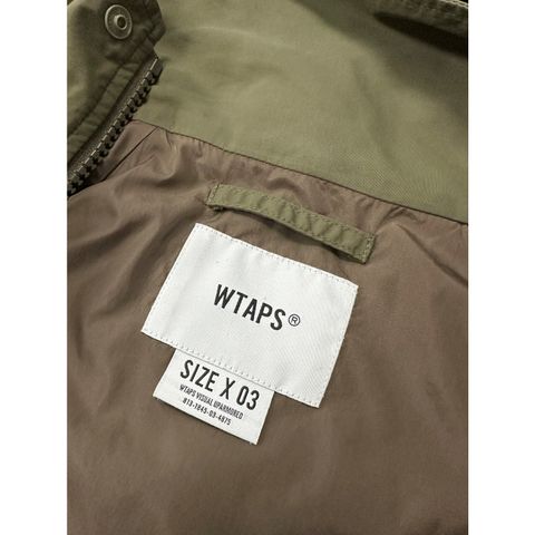 WTAPS 18AW INCOM JACKET 軍綠色 L號 – Second Chance - Reuse shop