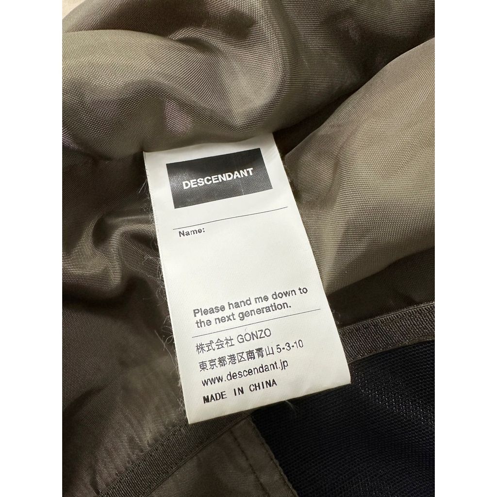 DESCENDANT 21AW MUMMY PADDING JACKET 卡其色2號– Second DESCENDANT 21AW MUMMY PADDING JACKET 卡其色2號– Second