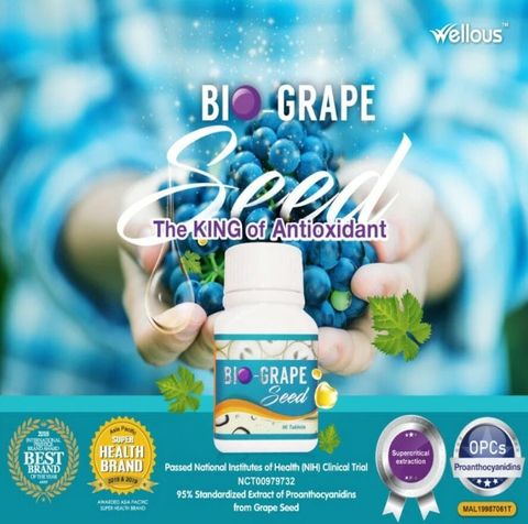 BIO-GRAPE SEED Wellous | Atome Installment | Wellous Malaysia – Wellness
