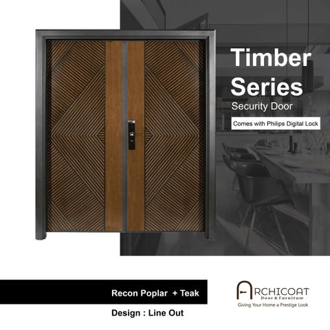 Timber Security Door Series _ Line Out – Archicoat