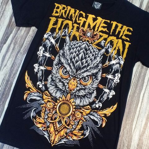 NTS242 BMTH BRING ME THE HORIZON HEAVY METAL ROCK BAND GOLD OWL ALBUM ...