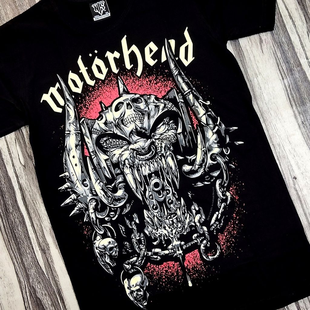 NTS328 MOTORHEAD HEAVY METAL BAND NTS ORIGINAL NEW TYPE SYSTEM COTTON T-SHIRT – PREMIUM GRADE ...