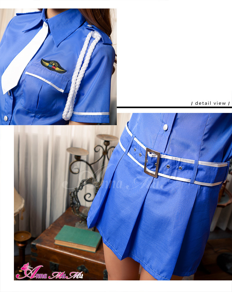 SS28 - 5pcs Blue Police officer uniform
