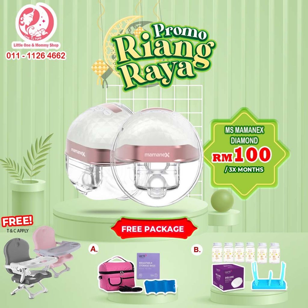 MISS MAMANEX HANDSFREE BREAST PUMP (NEW WITH APPS) – Little One & Mommy ...