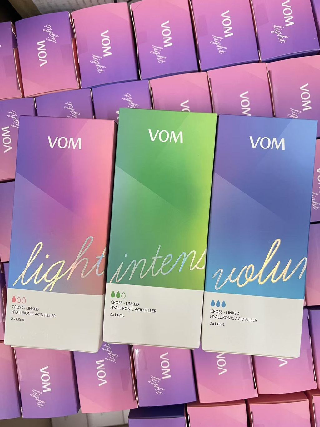 VOM KOREA FILLER 1 BOX 2 SYRINGE (NEW PACKING ) – Shin Beauty