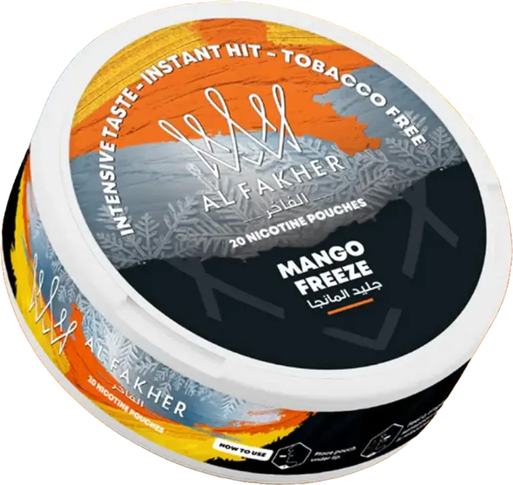 Al FAKHER Mango Freeze SNUS – ALFAKHER CROWN BAR