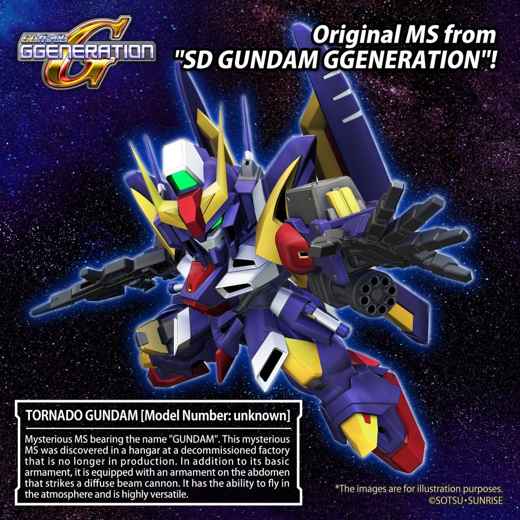 【BANDAI】SD GUNDAM CROSS SILHOUETTE TORNADO GUNDAM – MY HOBBY 【BANDAI】SD GUNDAM CROSS SILHOUETTE TORNADO GUNDAM – MY HOBBY