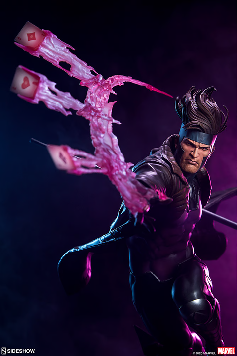 Sideshow - Gambit Exclusive Statue - Display Unit – MY HOBBY