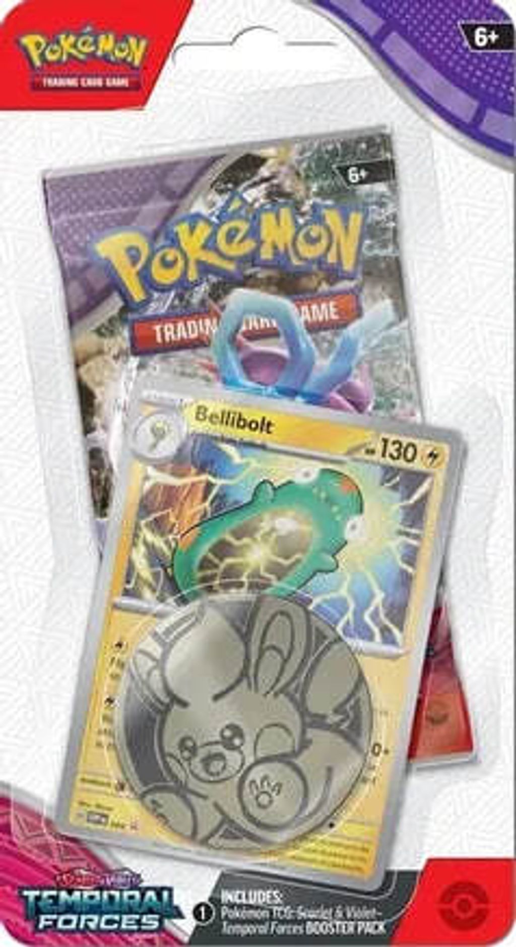 Pokémon TCG - SV05 Scalet & Violet Temporal Forces Checklane Blister ...