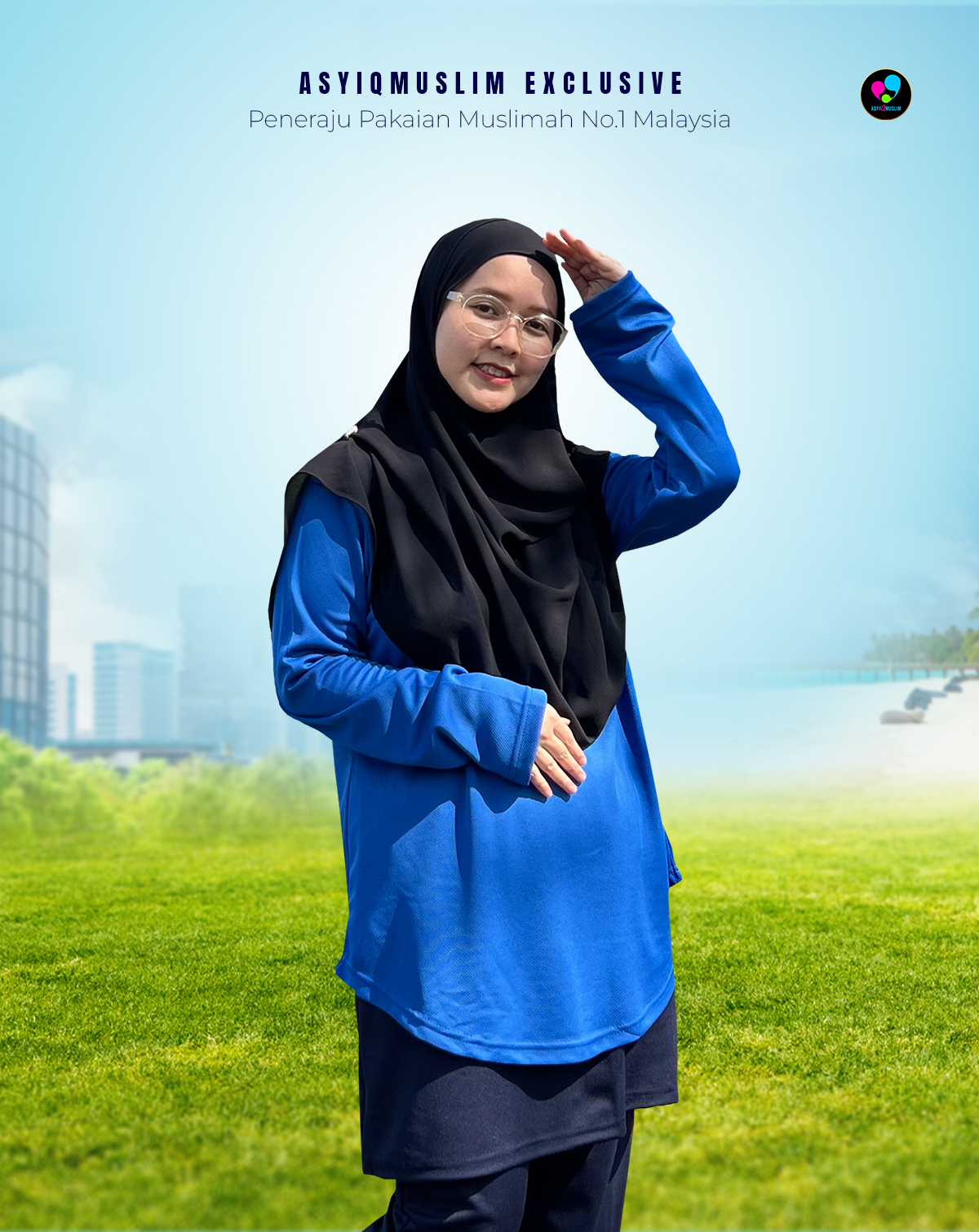 Charlita ( Top Only ) * SCROLL DOWN FOR MORE VALUE DEALS! – Asyiqmuslim Sportwear / Muslimah ...