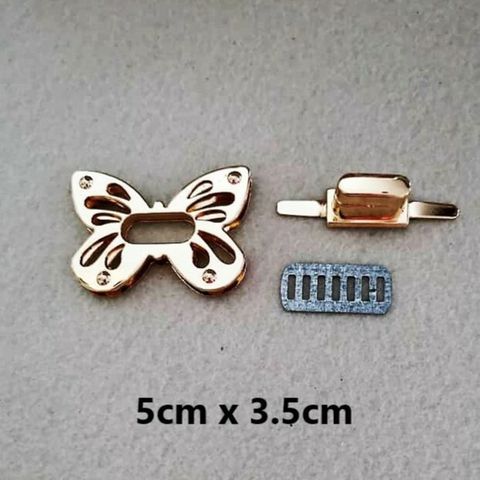 Twist Buckle Lock # Twist Lock Handbag # Metal Turn Lock Bag DIY ...