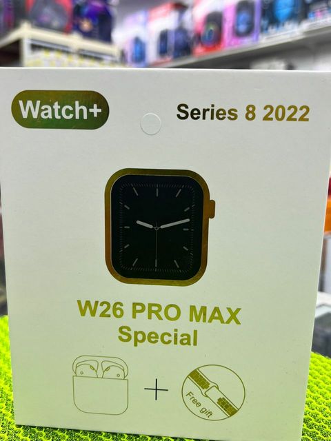 W26 PRO MAX SPECIAL WATCH WITH AIRPODS – FRIENDS VENTURE ENTERPRISE