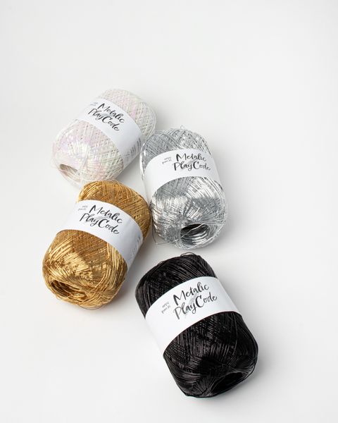 【Yarn-a】Metalic Play Code 韓國金屬線 70g – Gusta.handicraft