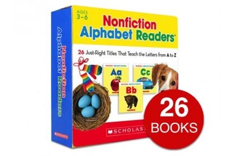 Nonfiction Alphabet Readers Collection (26 books with CD) – Abbie ...
