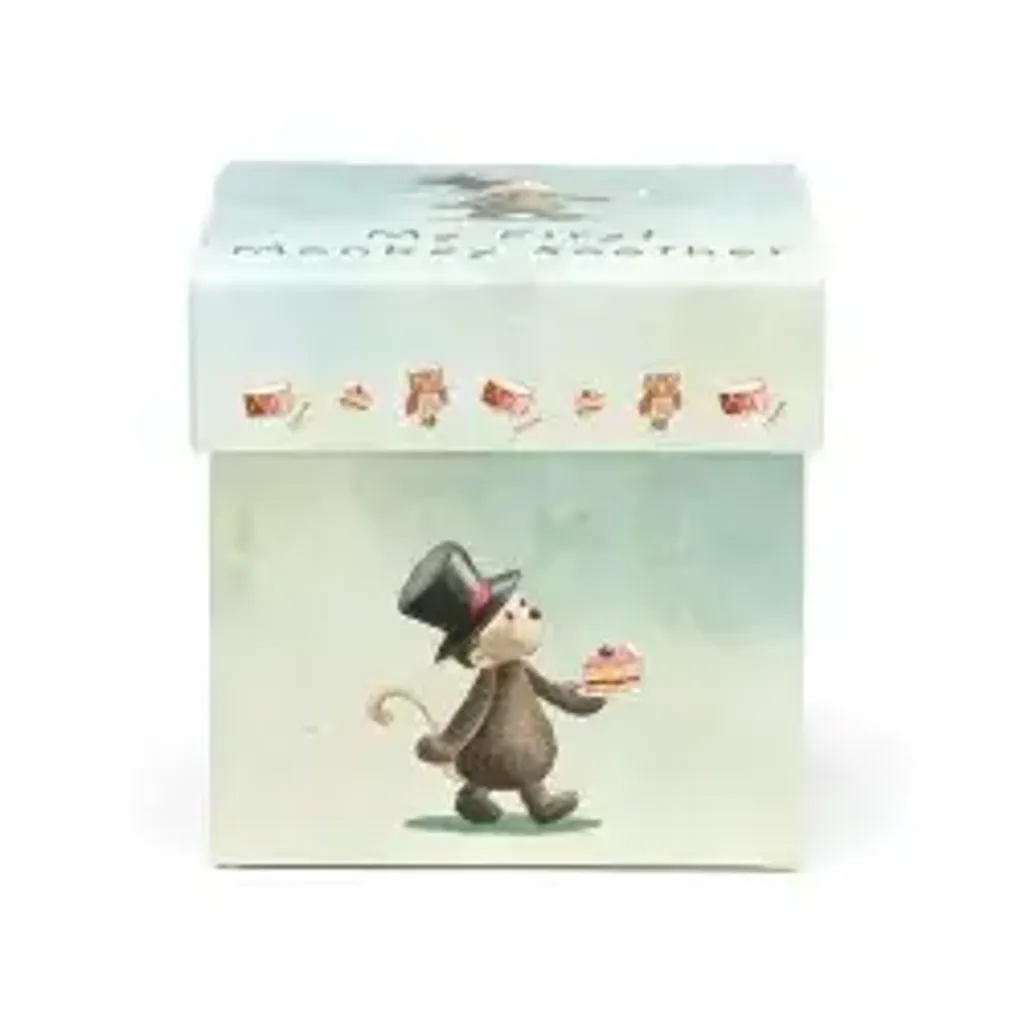 Jellycat My First Monkey Soother – Abbie & Friends (Luxe)