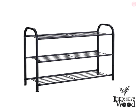 Metal Shoe Rack – Impressive wood