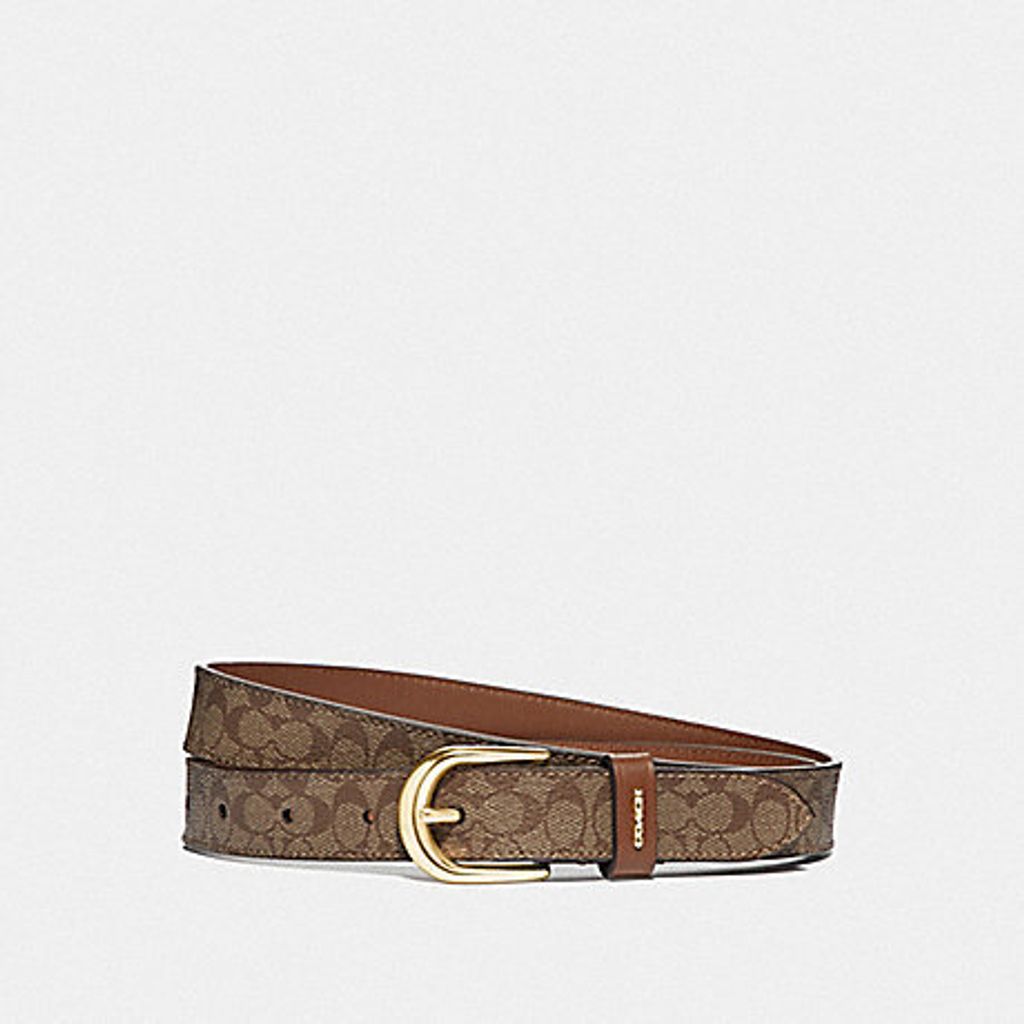 Coach Classic Belt in Signature Canvas – Luxe Paradise