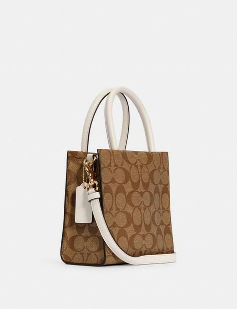 Coach Mini Cally Crossbody In Signature Canvas 5693 – Luxe Paradise