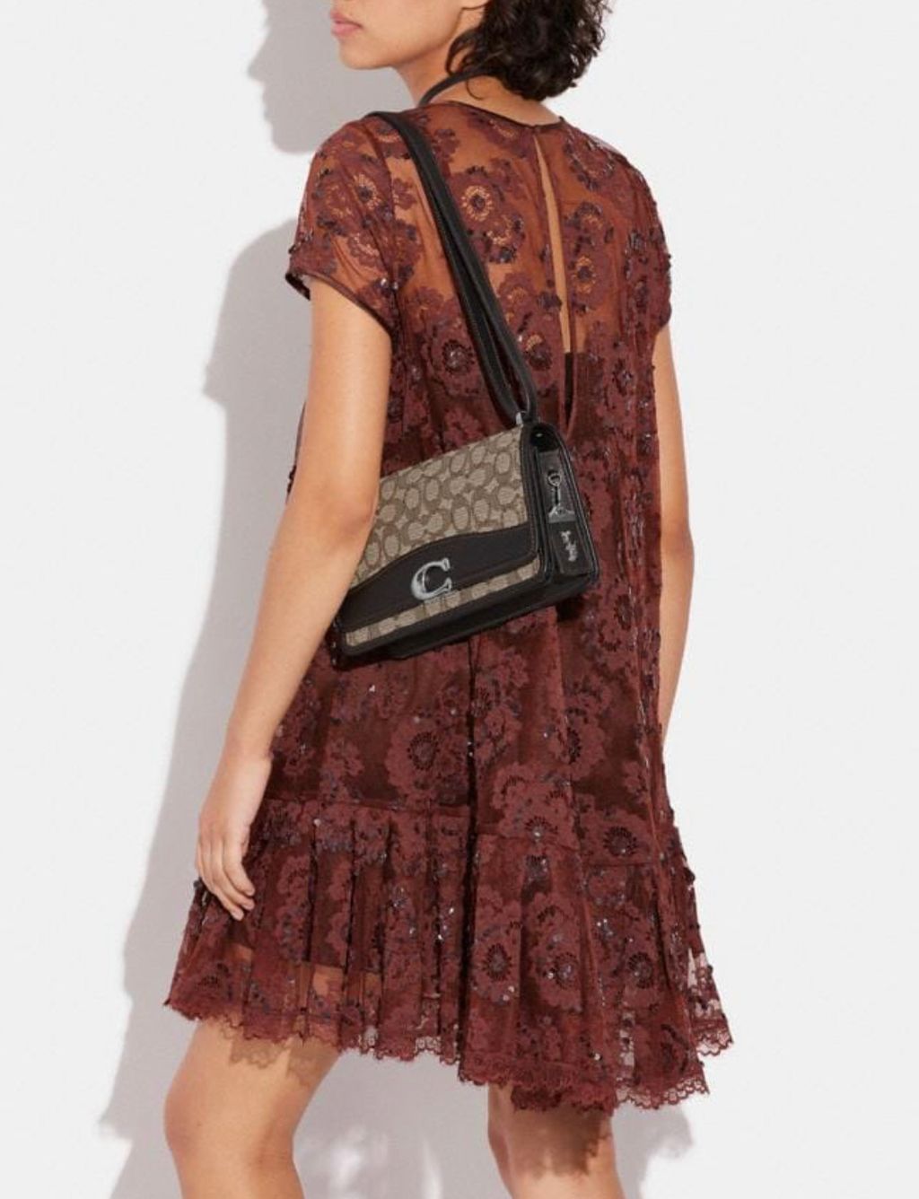 Coach Bandit Shoulder Bag In Signature Textile Jacquard CD709 – Luxe ...