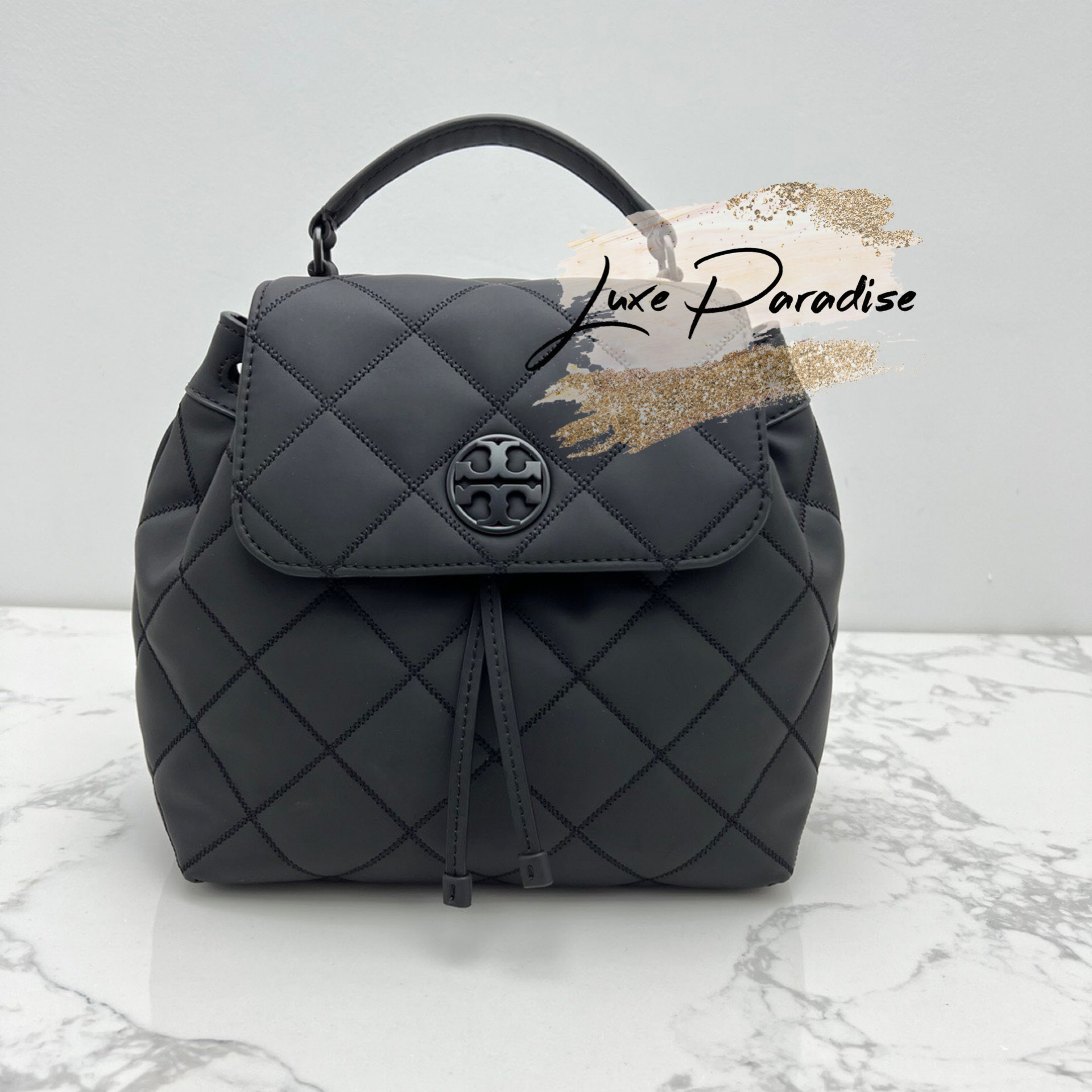 Tory Burch Willa Backpack – Luxe Paradise Tory Burch Willa Backpack – Luxe Paradise
