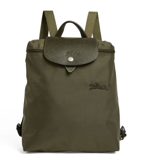 Longchamp Le Pliage Green Backpack – Luxe Paradise